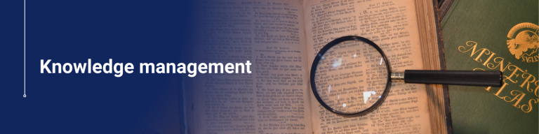 Knowledge management - Online Short Course tap.co.za