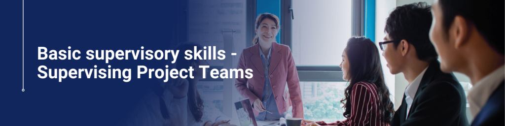 Basic supervisory skills – Supervising Project Teams - TAP