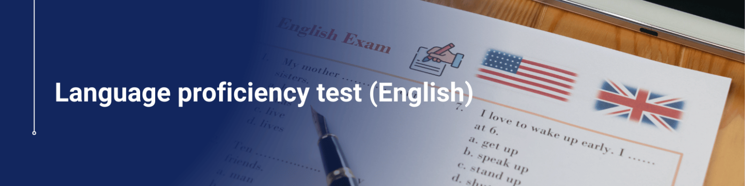 Language proficiency test (English) - TAP Edge