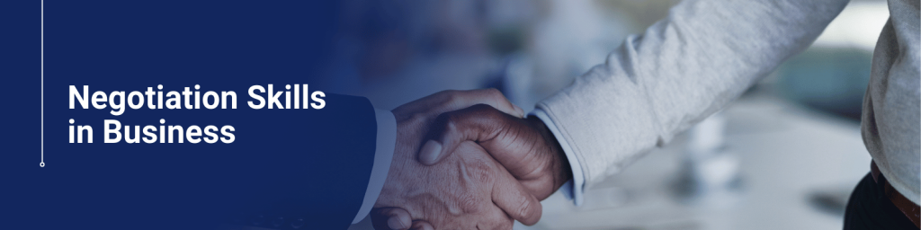 Negotiation Skills in Business - TAP Edge